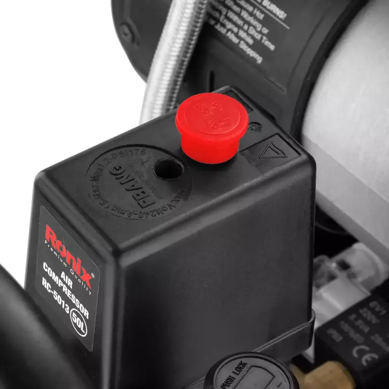 مشخصات کمپرسور 4 سیلندر 50 لیتری بی‌صدا - RC-5013