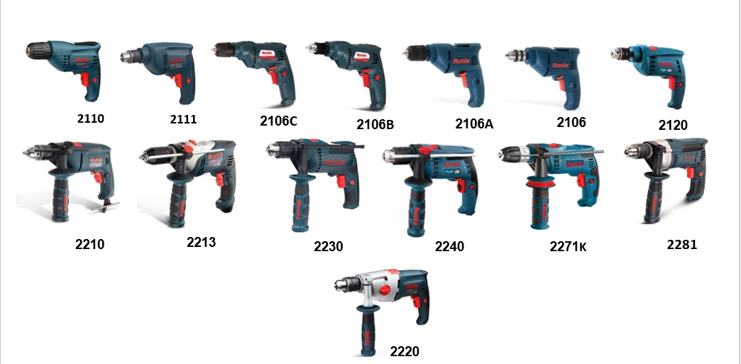 ابزار شارژی رونیکس | دریل، پیچ گوشتی، فرز و ... | Ronix | Ronix Iran